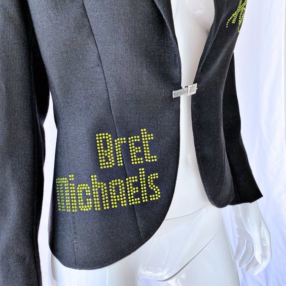 Versace | Jackets & Coats | Poison Fallen Angel Rhinestone Versace ...